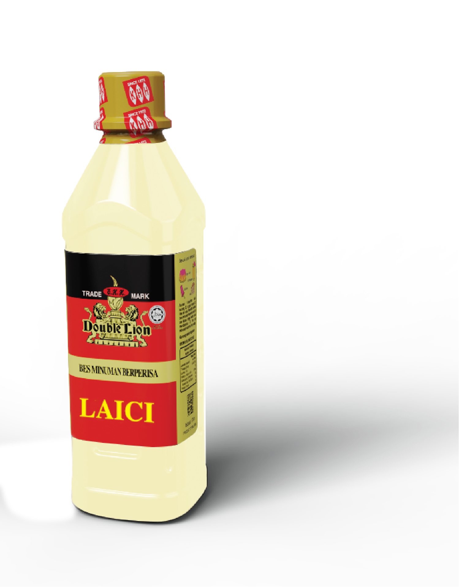 Double Lion Flavoured Concentrate - Laici (375ml) - Malaysia Business Group